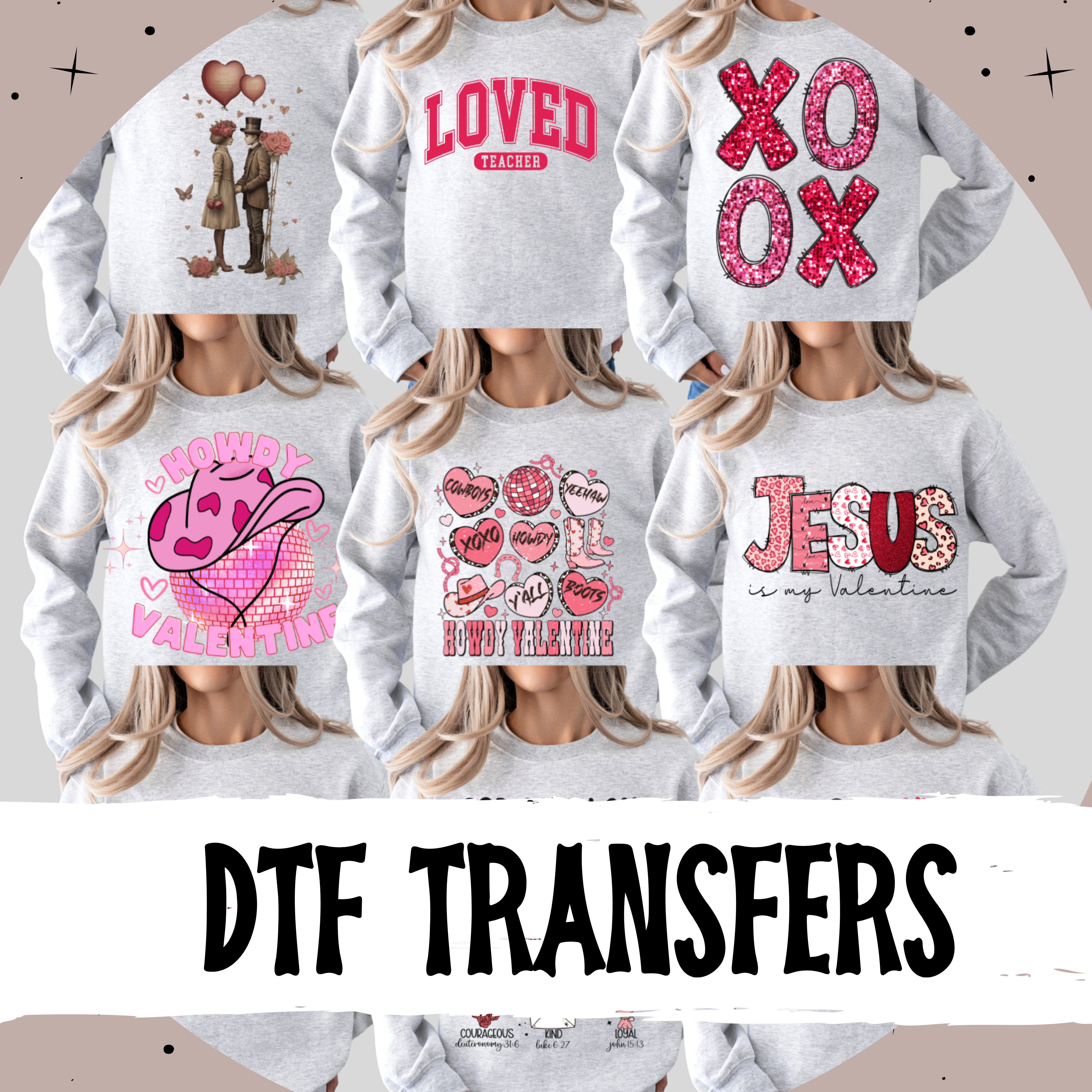 DTF Transfers – Hammertime's Custom Designs