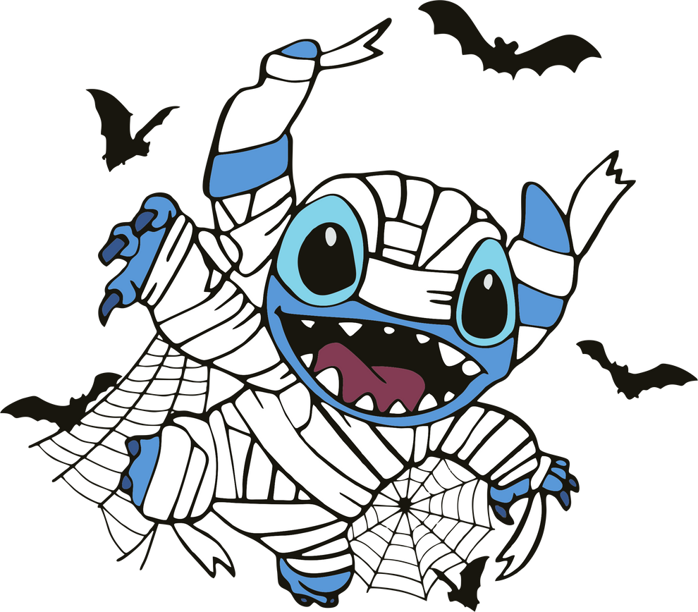 Stitch- Mummy – Hammertime's Custom Designs