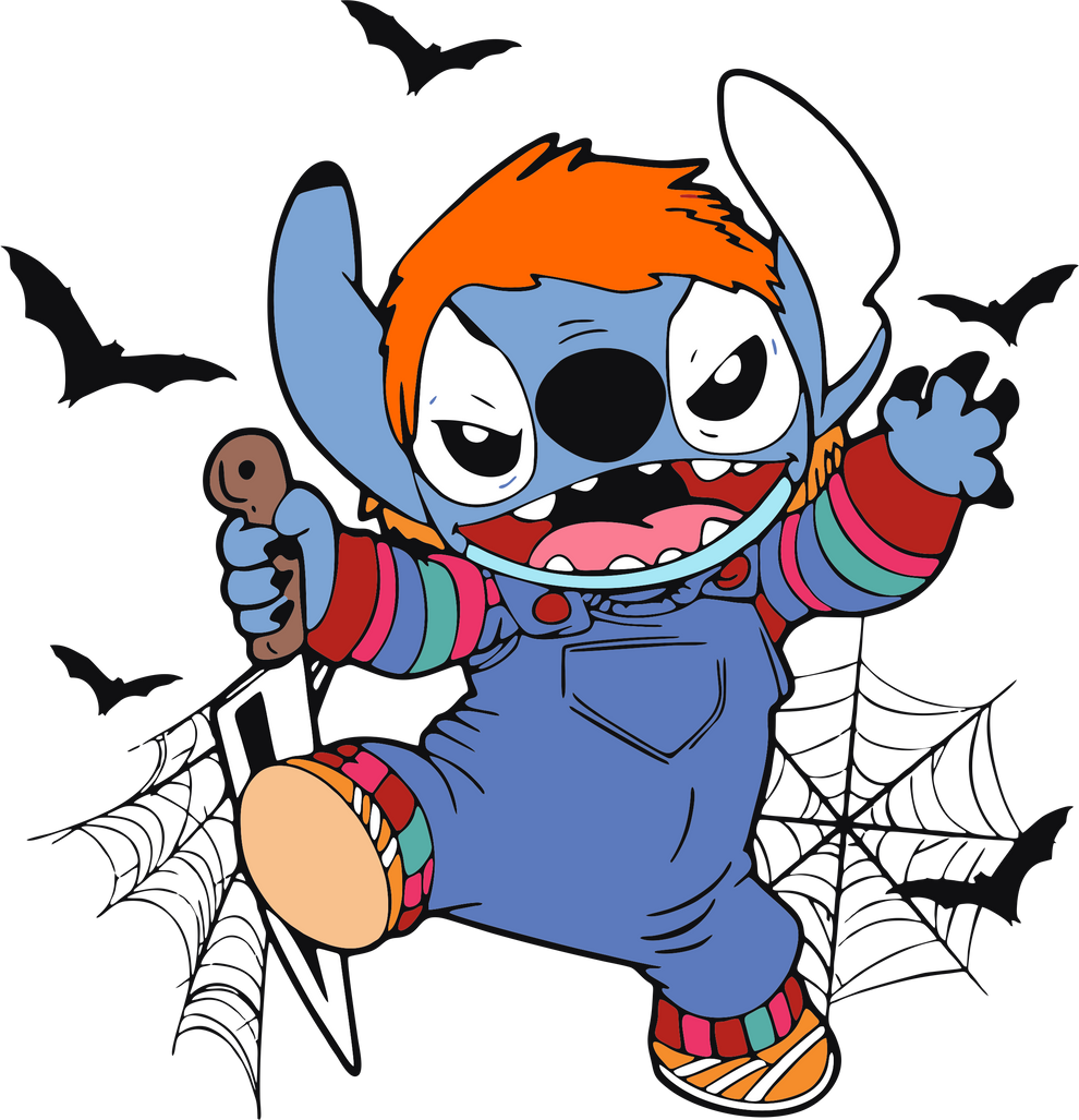 Stitch- Chucky – Hammertime's Custom Designs