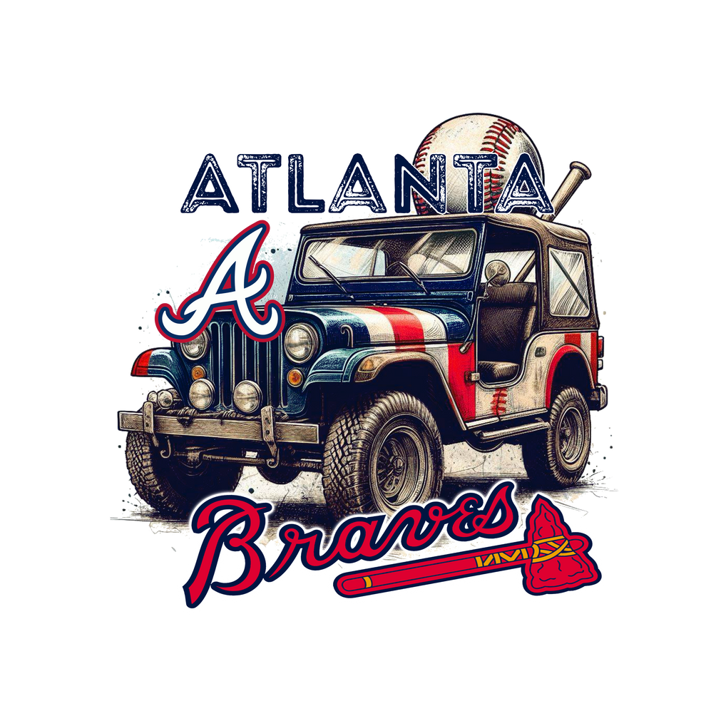 Atl Braves Jeep – Hammertime's Custom Designs