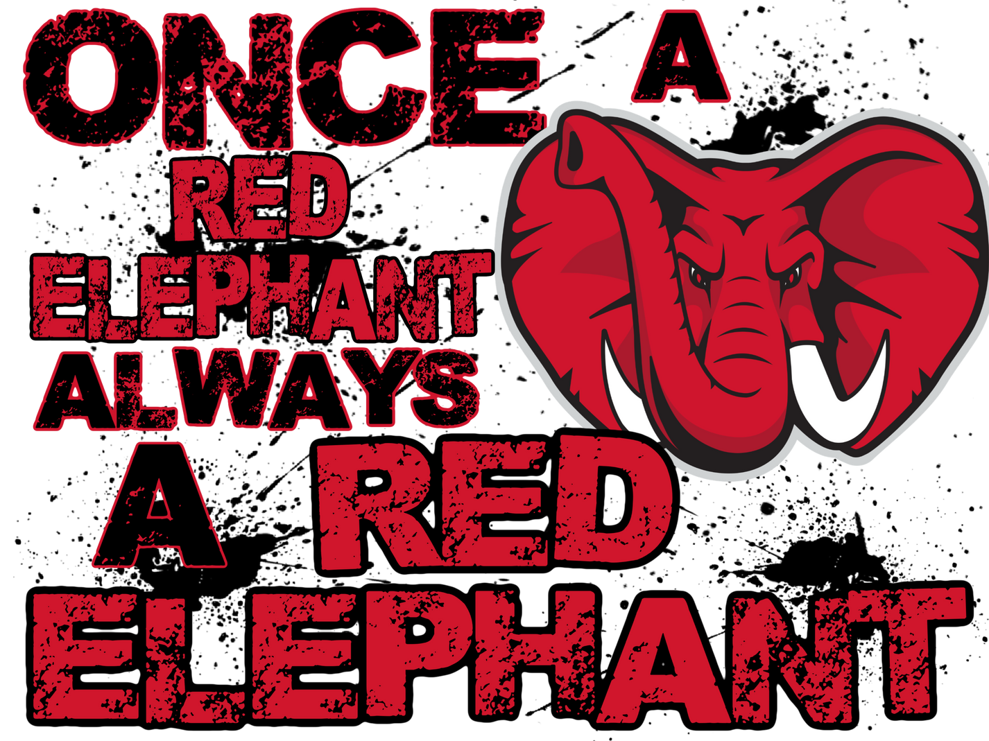 Gainesville Red Elephants – Hammertime's Custom Designs