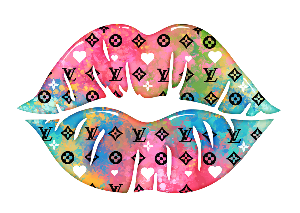 LV Lips – Hammertime's Custom Designs