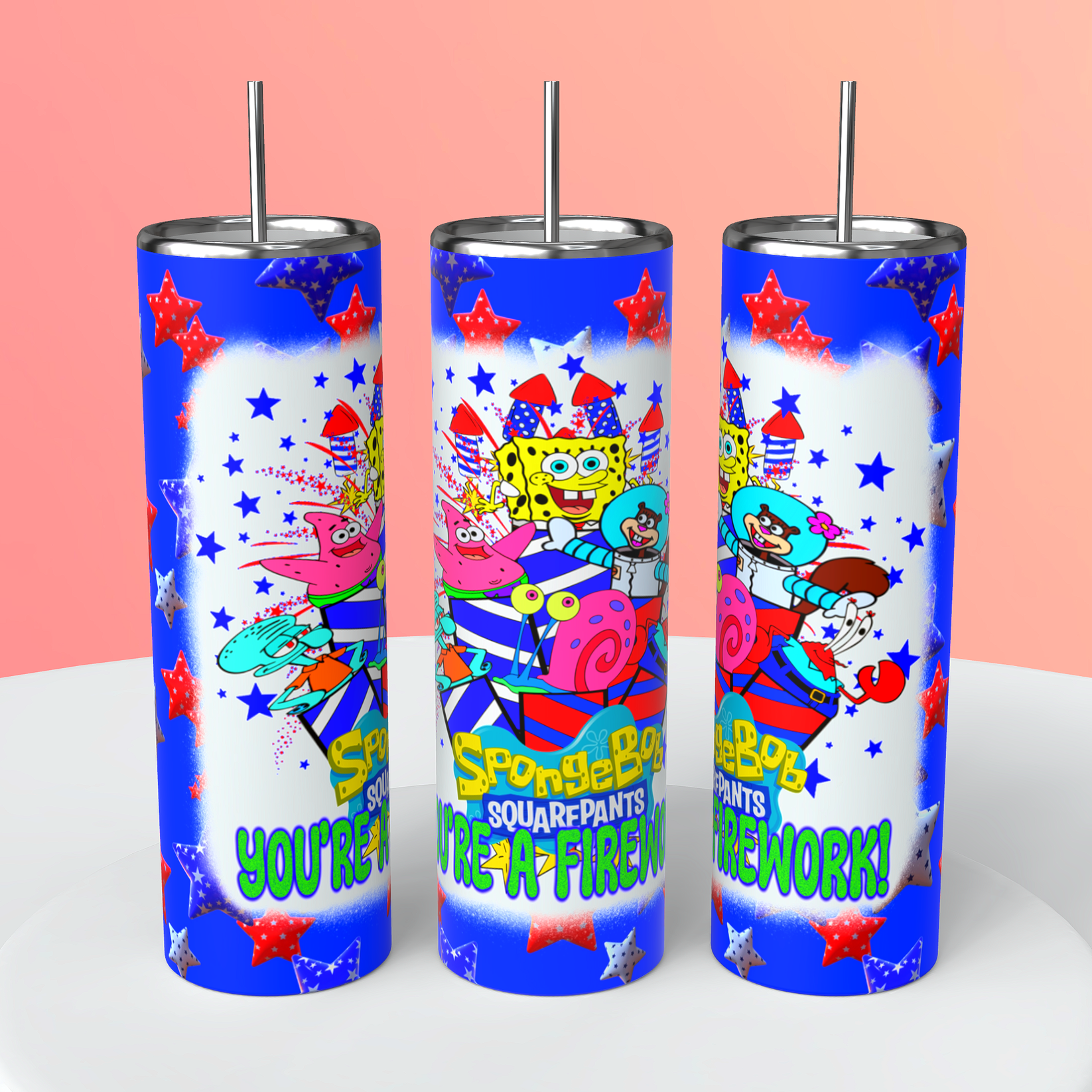 Sponge Bob Fireworks – Hammertime's Custom Designs