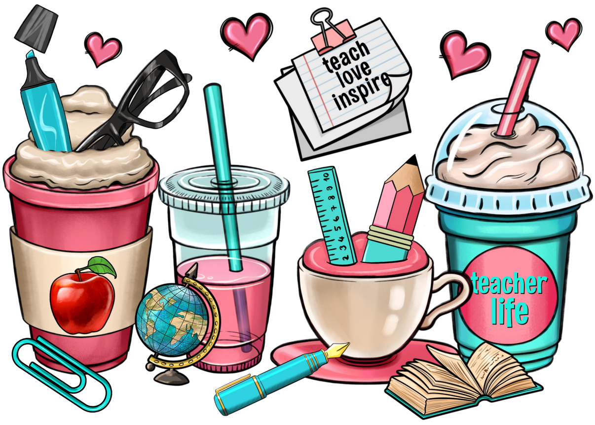 Teacher Coffee Cups – Hammertime's Custom Designs